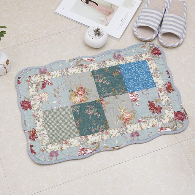 Fabric cotton door mat