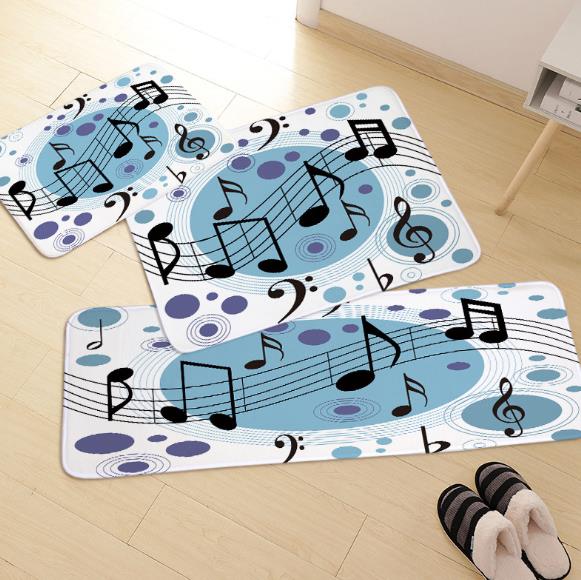 High quality flannel cartoon floor mat